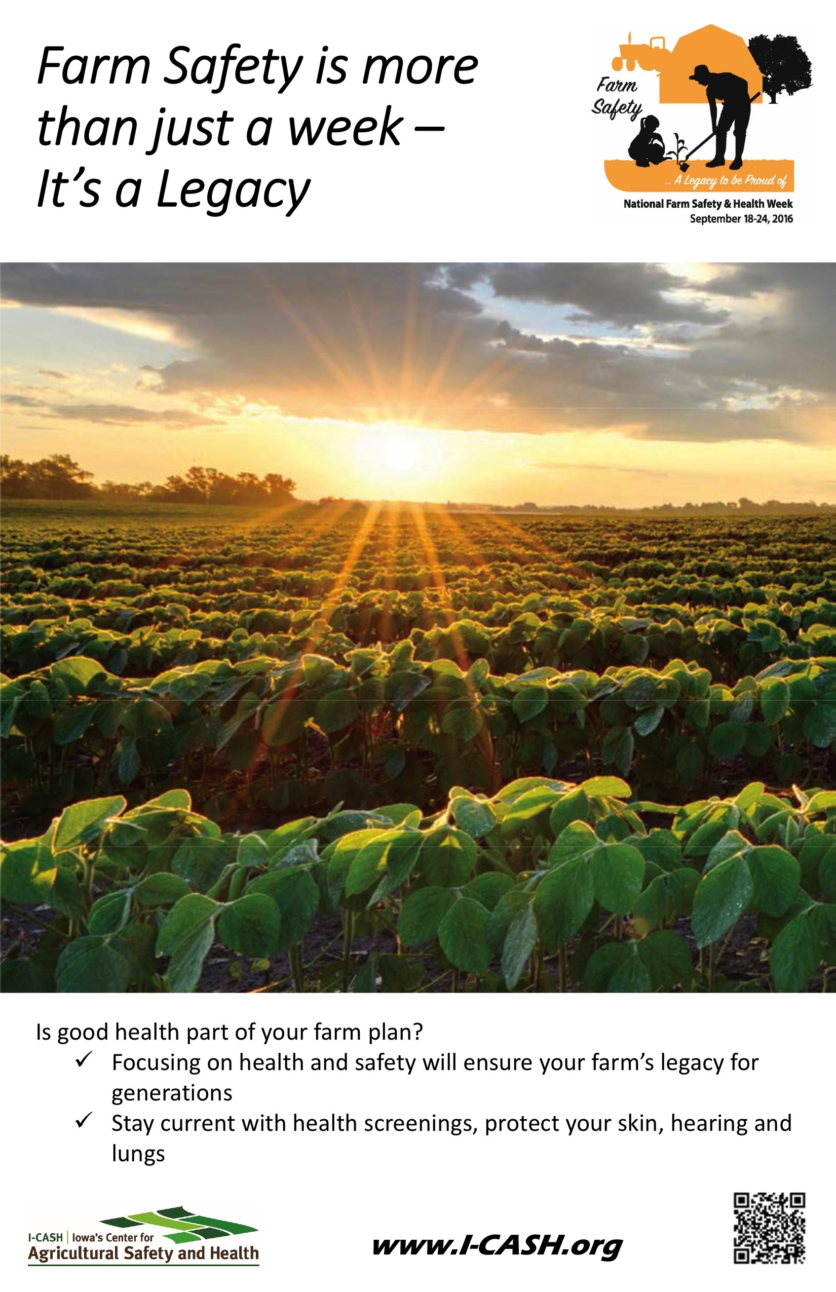 Fall 2016: Farm Safety, A Legacy To Be Proud Of